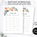 Printable Fall Pumpkin Baby Shower Game BUNDLE, Six Printable Fall Baby ...