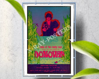 Donovan Poster - Etsy