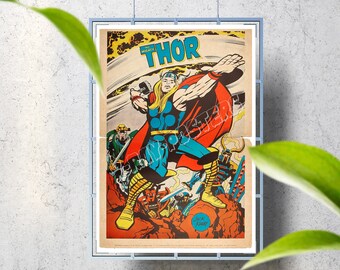 Vintage Thor Poster - Etsy