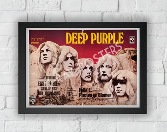 Deep Purple Poster - Etsy