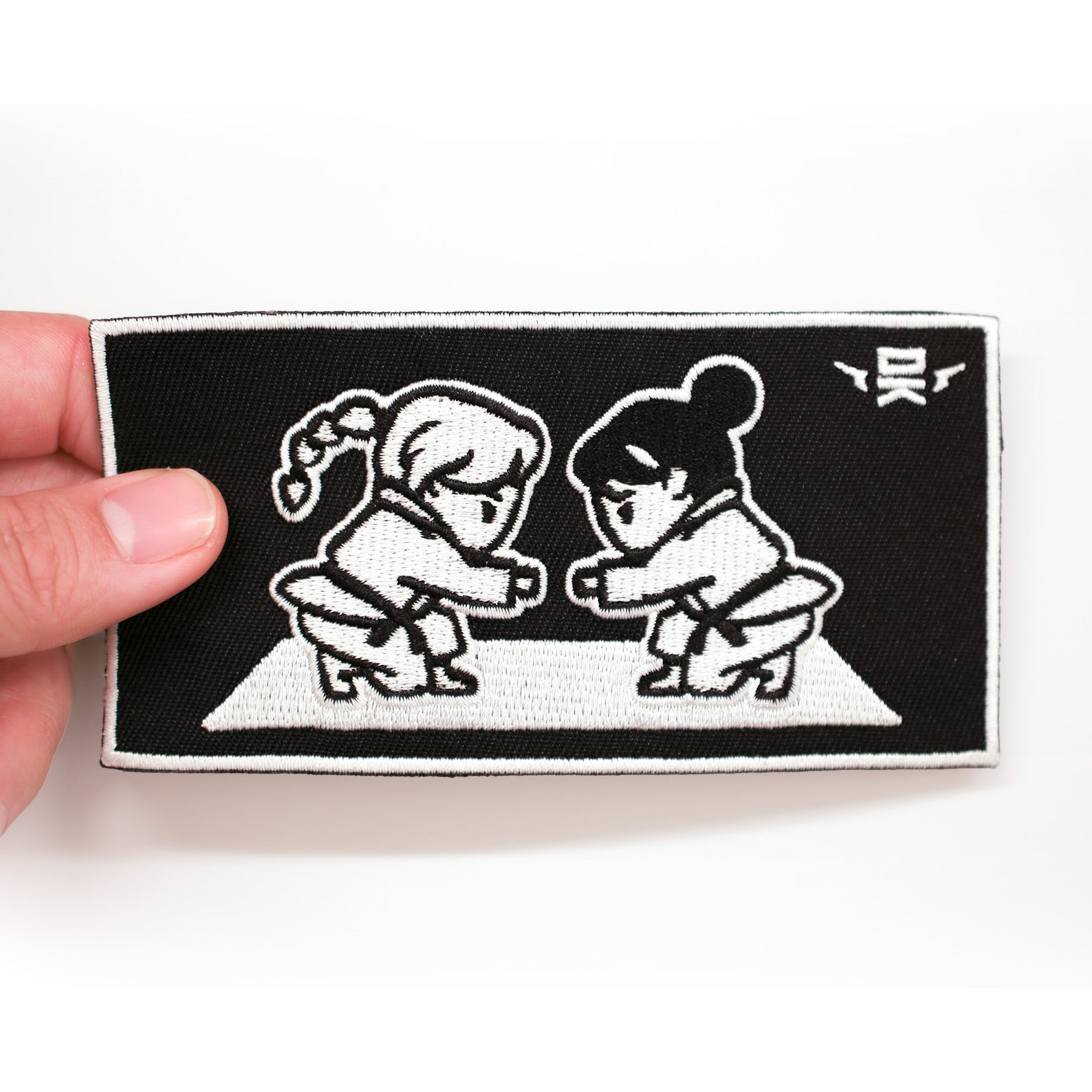 BJJ Jiu Jitsu - Girls Fist Bump Patch Black, Blue, Pink, Purple, and ...