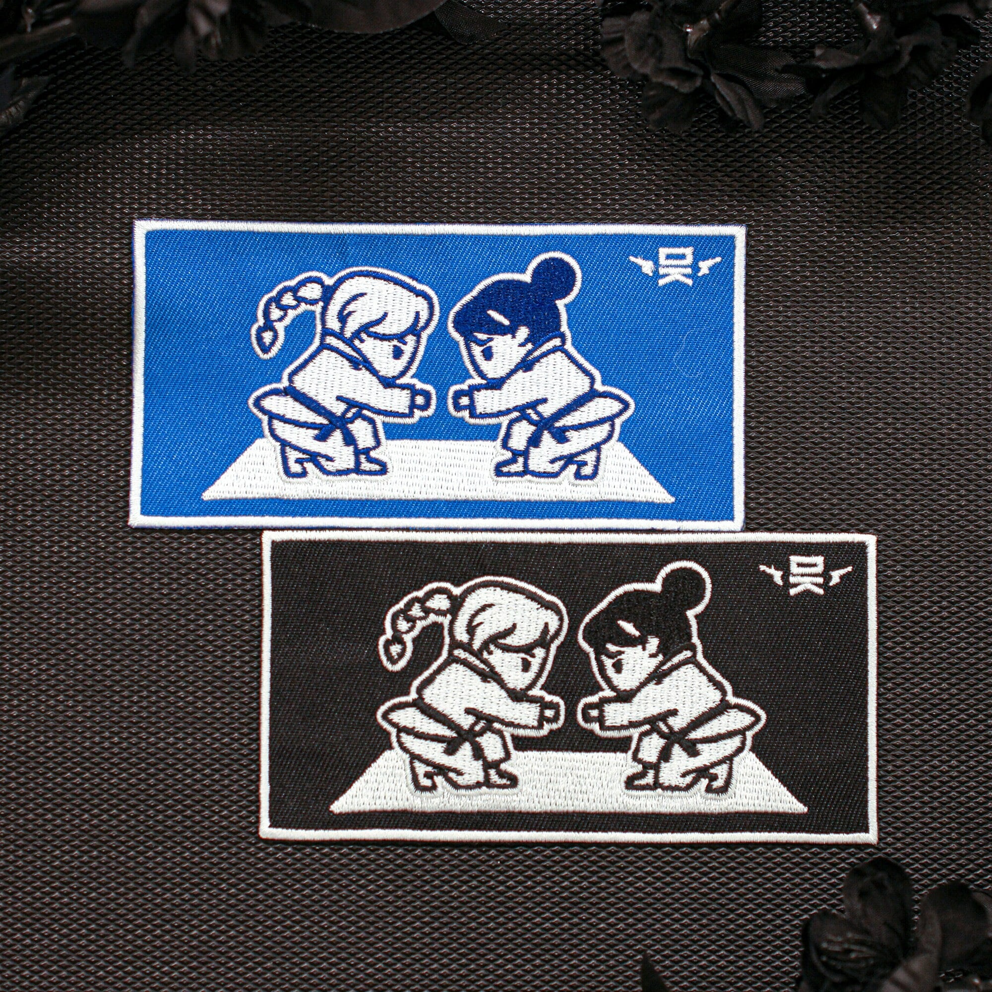 BJJ Jiu Jitsu - Girls Fist Bump Patch Black, Blue, Pink, Purple, and ...