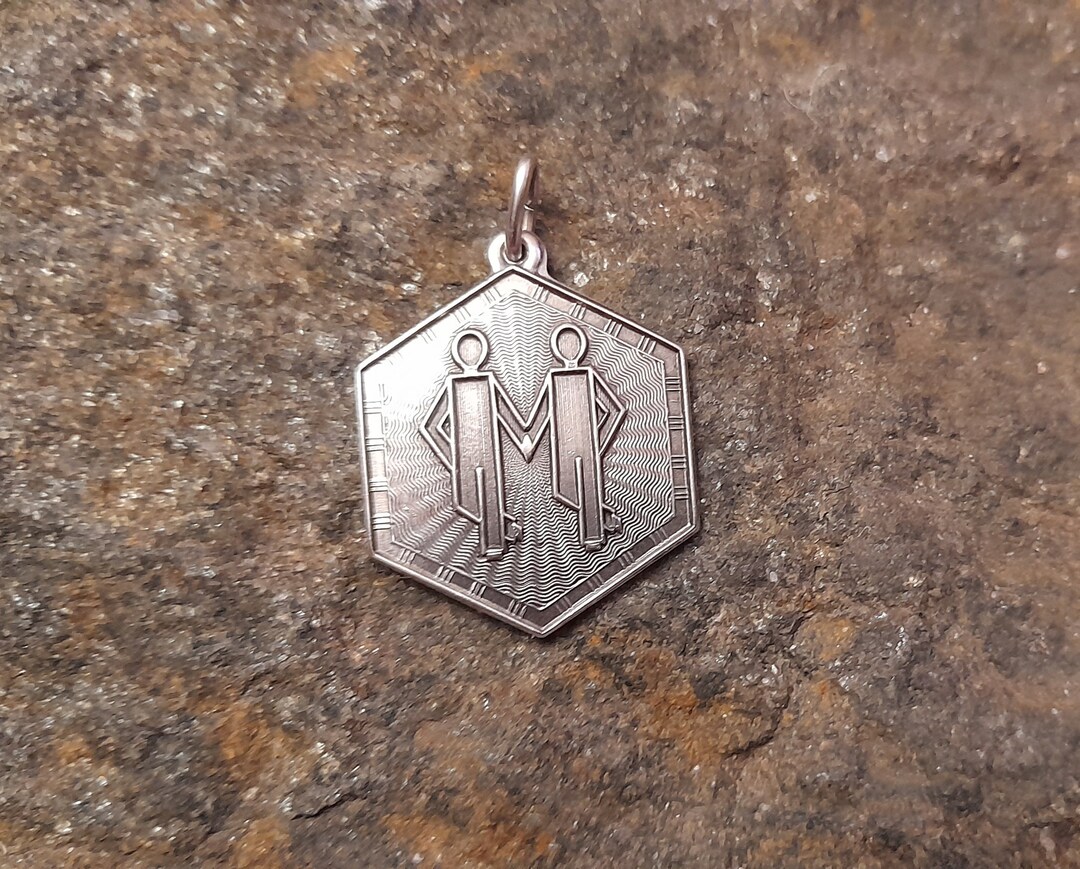 DAVID ANDERSEN Norwegian Zodiac Sterling Silver 925S Gemini Pendant ...