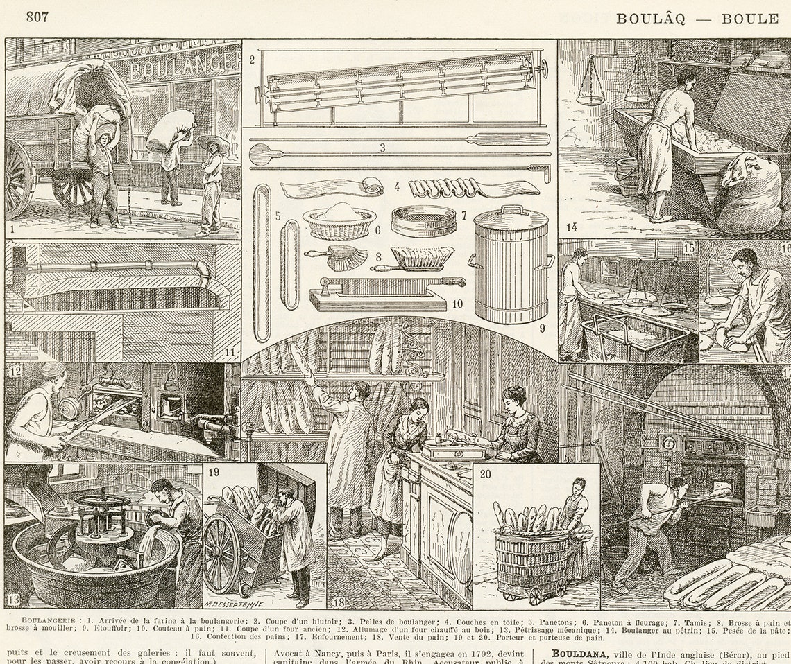 Antique Baking Gifts From 1936 for Vintage Bakery Kitchen - Etsy