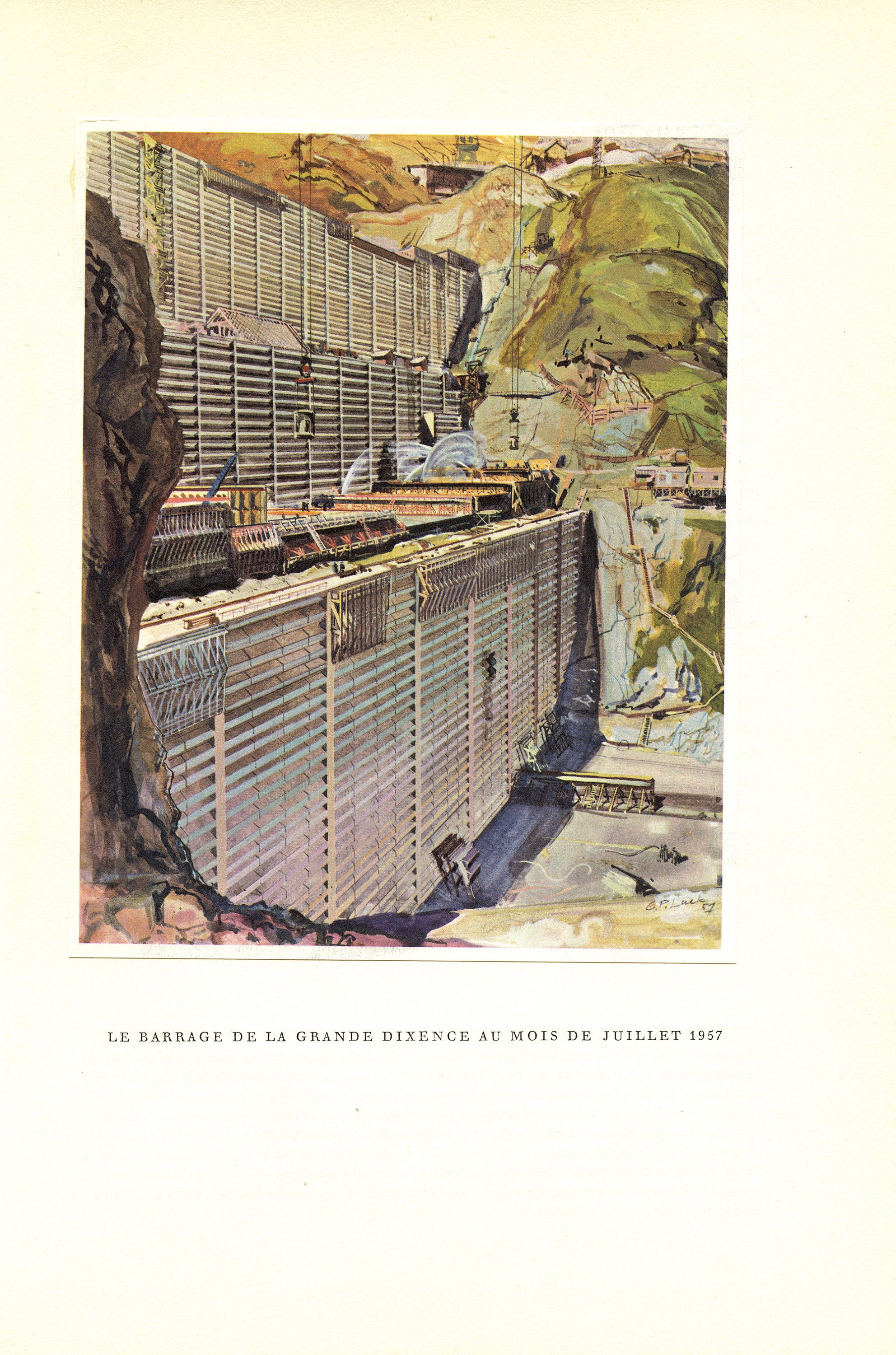 Hydro Dam Drawing