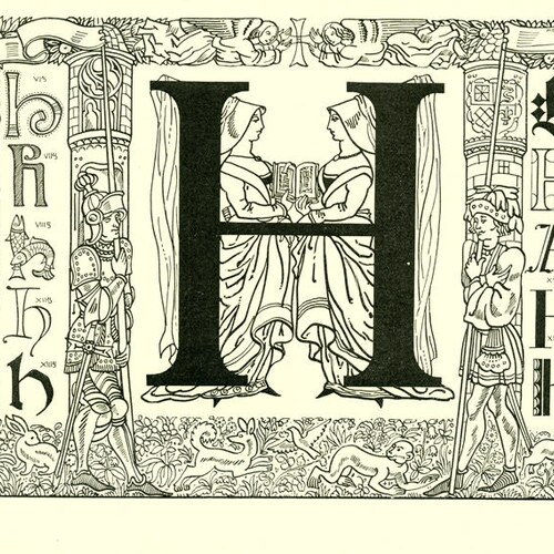 The Letter H Vintage French Alphabet Shabby Chic Dictionary - Etsy
