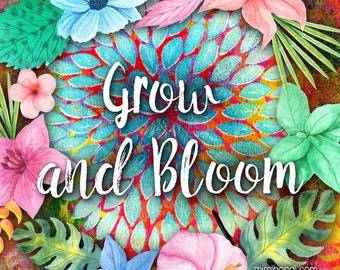 Bloom and grow | Etsy
