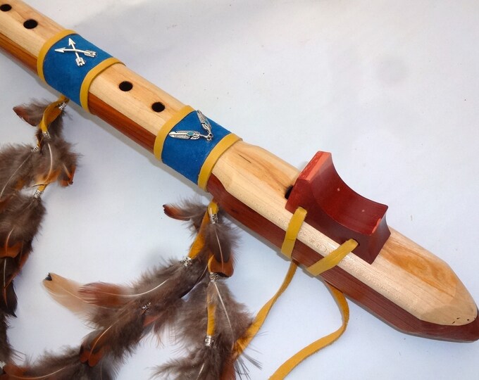 Native American Flute, With Catlinite Wind Block, Handmade - Etsy