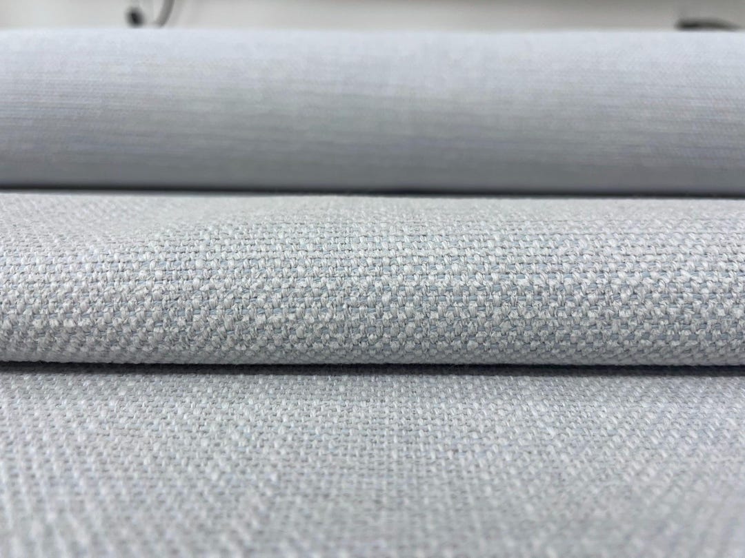 3.25 Yds Perennials Rough 'n Tumble Ice Blue Outdoor Upholstery Fabric ...