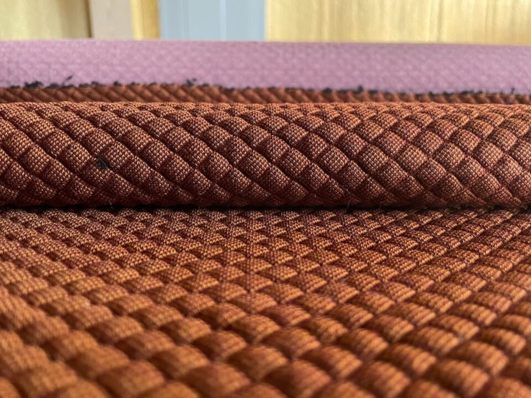 1 Yd Kvadrat Febrik Mosaic 2 0472 Rust Upholstery Fabric Remnant - Etsy
