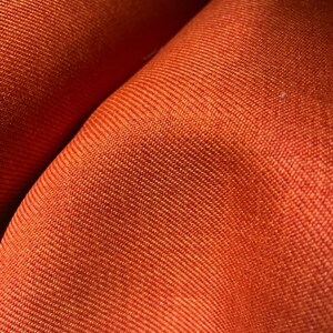 14 Yards Designtex Gamut Solar Orange Polyester MCM Upholstery Fabric ...