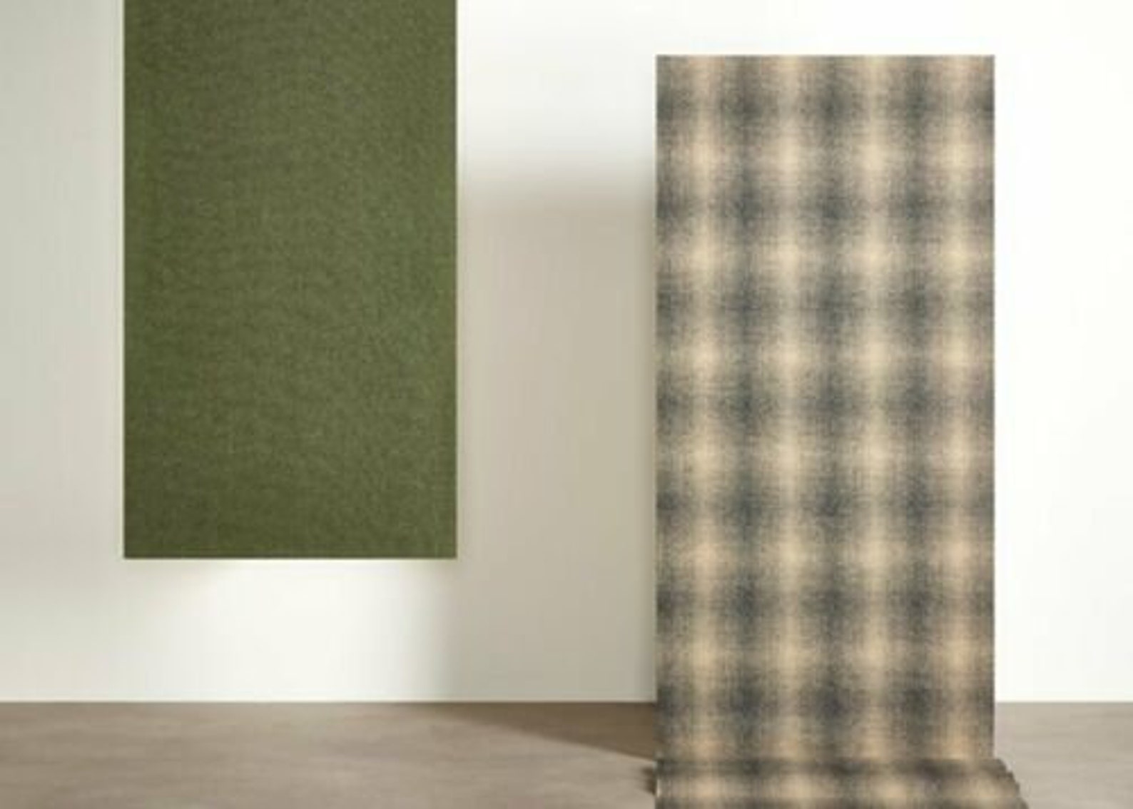 1.125 Yds Camira Hebden Hayton Dappled Check Hemp Wool - Etsy