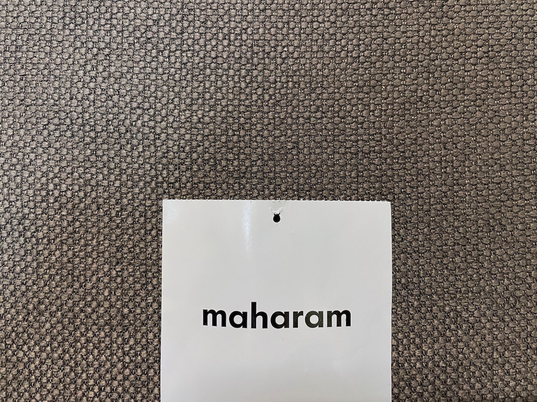 13.125 Yds Maharam Merit Hawk Brown Polyester Upholstery Fabric MSRP ...