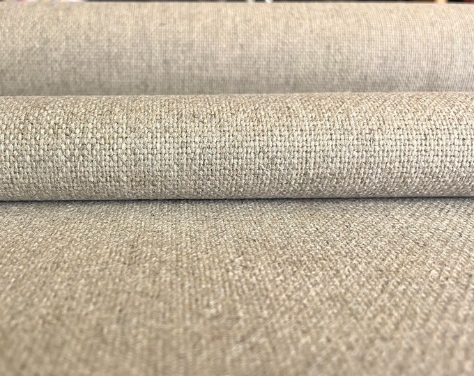 2 Yds Camira Main Line Flax Upminster Beige Wool Upholstery Fabric ...