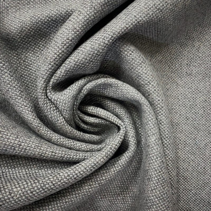 Grey Tweed Fabric - Etsy
