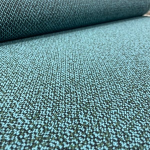 2.875 Yds Luum Haptic Aquifer Blue Textured German Upholstery Fabric ...