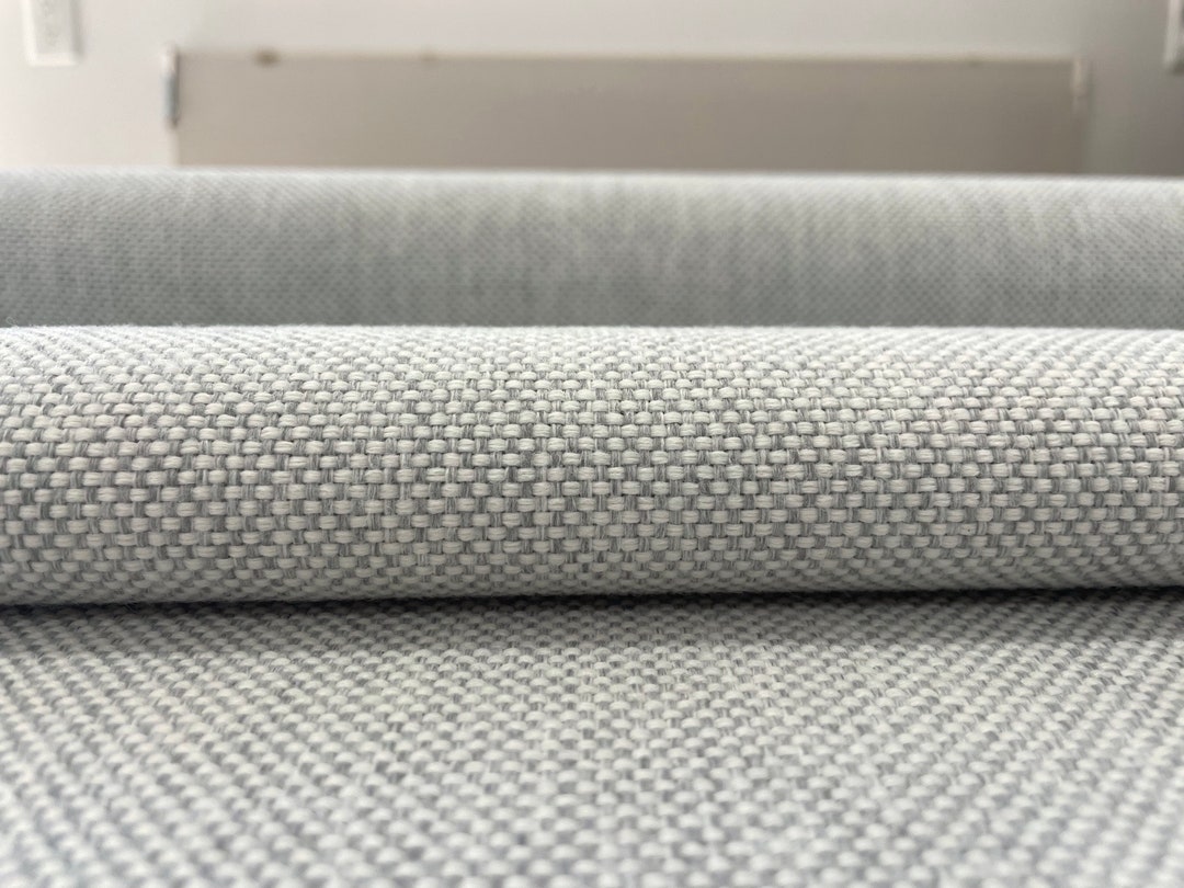 2 Yd Maharam Mode Stroll Light Gray Polyester Hopsack Upholstery Fabric ...