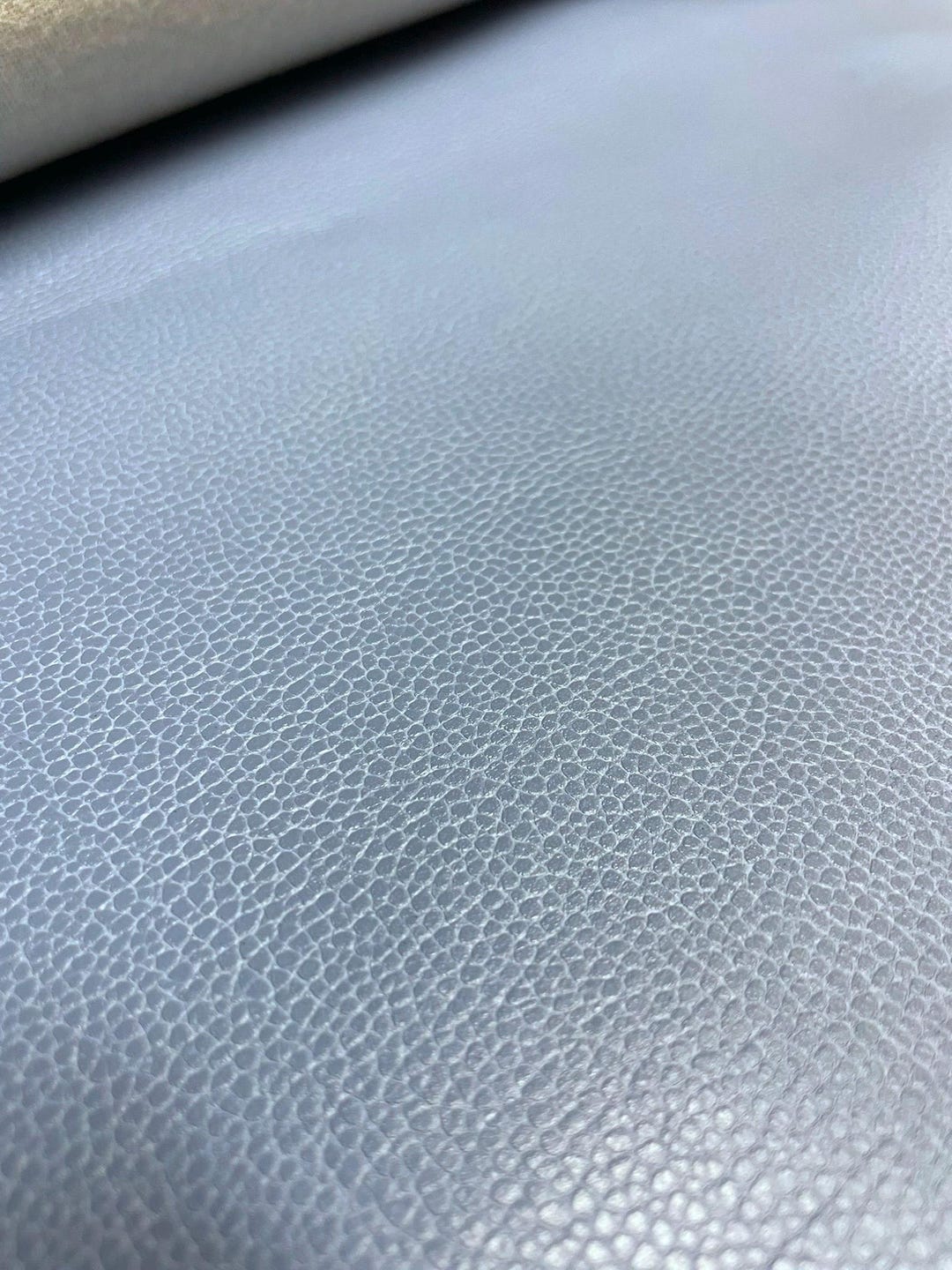 2.5 Yards Ultrafabrics Promessa Lake Blue Leather Upholstery Fabric 363 ...