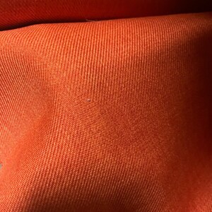 14 Yards Designtex Gamut Solar Orange Polyester MCM Upholstery Fabric ...