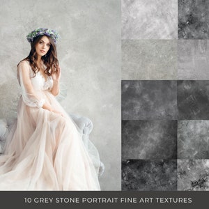 10 Gray Stone Fine Art Textures, Texture Background, Photoshop Overlays ...