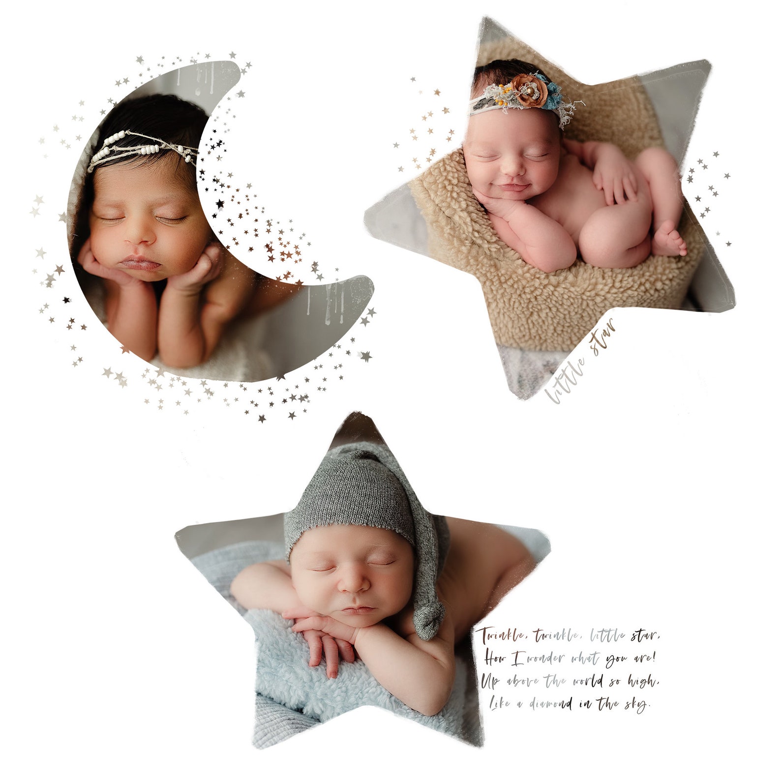 10 Celestial Photo Masks Portrait Masks Clipping Masks | Etsy