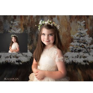 9 Christmas Fine Art Textures, Christmas Backdrop, Photoshop Overlays ...