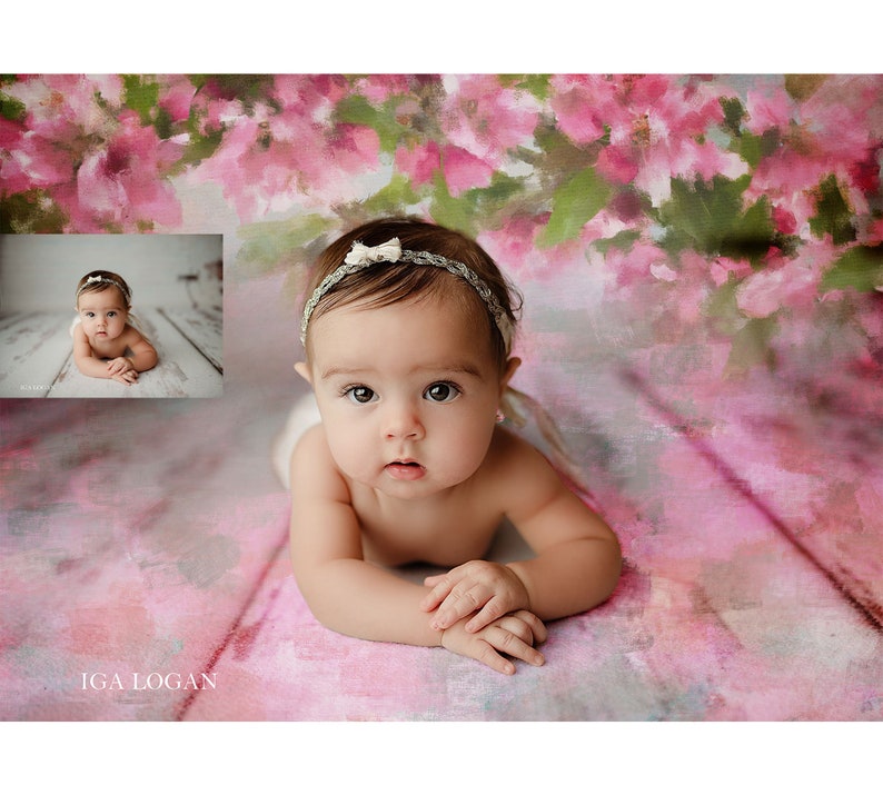 12 Spring Fine Art Textures Flower Background Photoshop - Etsy