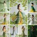 Greenery Floral Frame Overlays for Composite Photography, Maternity ...