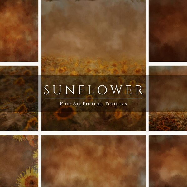 Sunflower Textures - Etsy