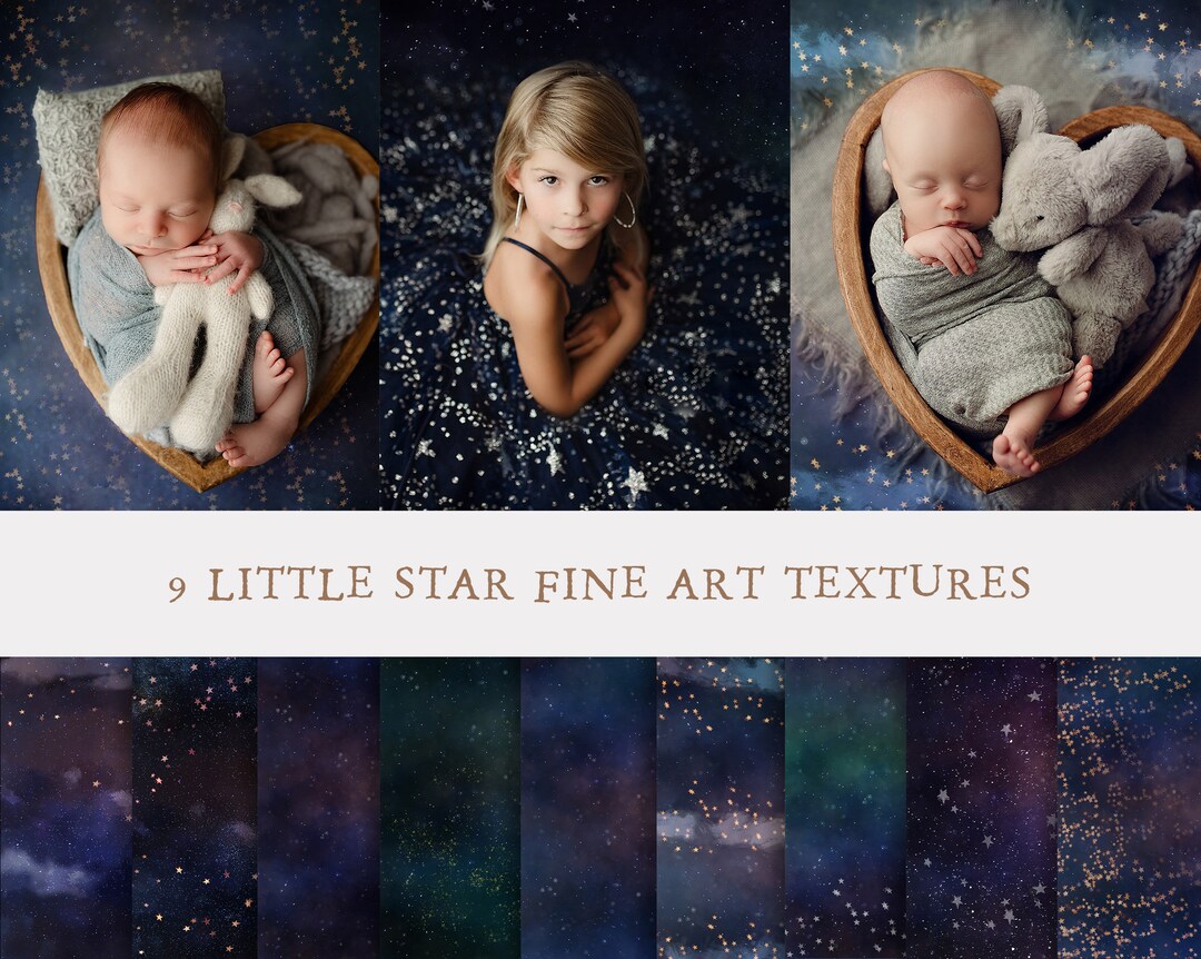 9 Little Star Textures Celestial Background Photo Texture - Etsy UK