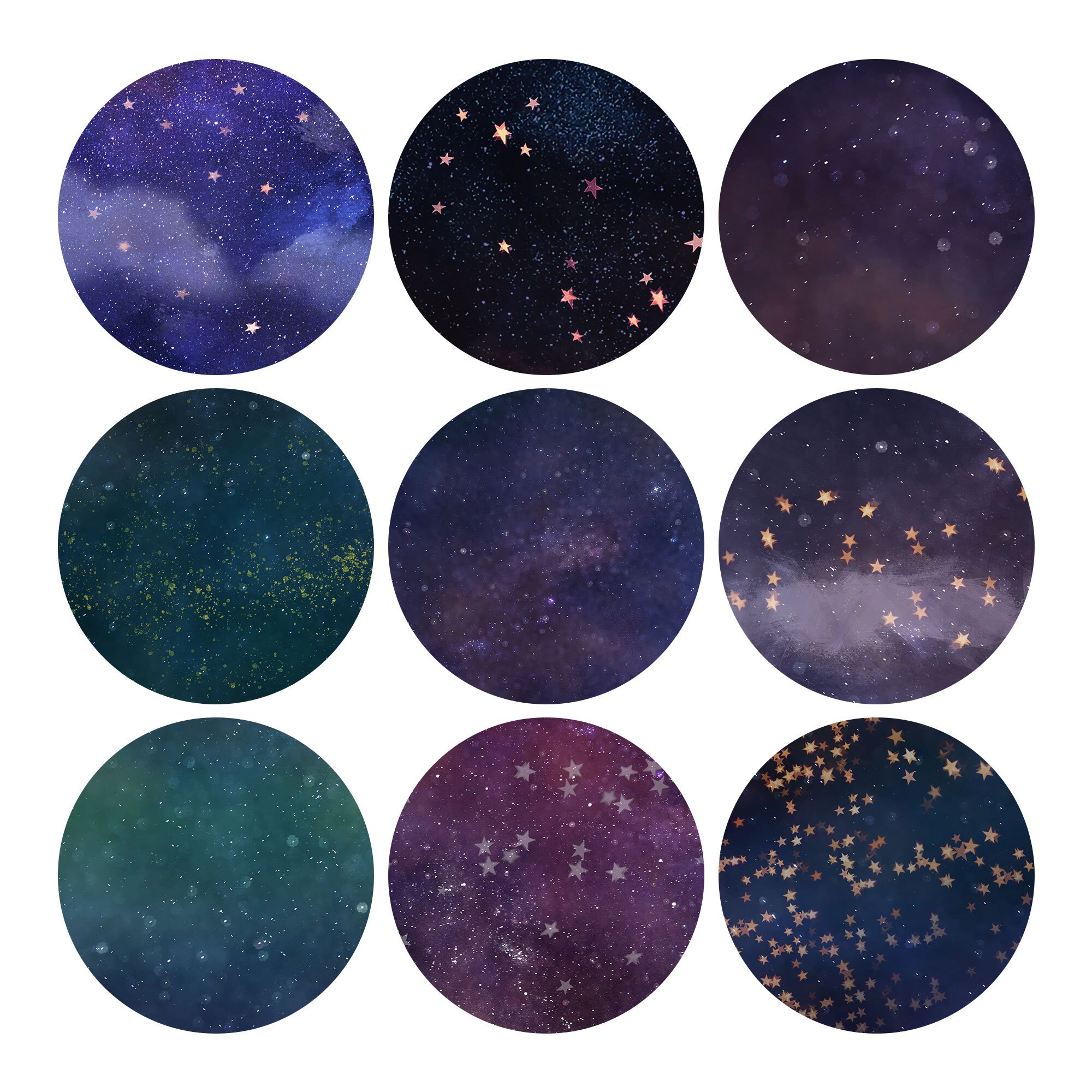 9 Little Star Textures Celestial Background Photo Texture - Etsy UK