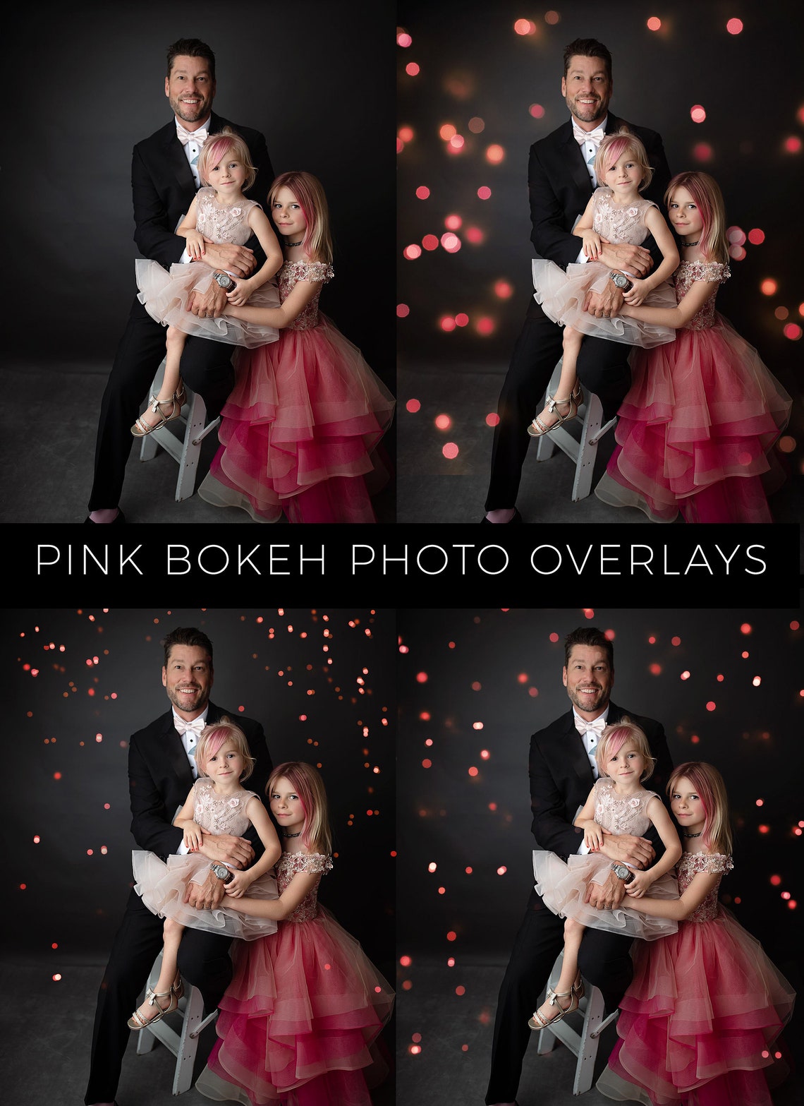 Valentines Bokeh Photo Overlays for Photographers Creative - Etsy