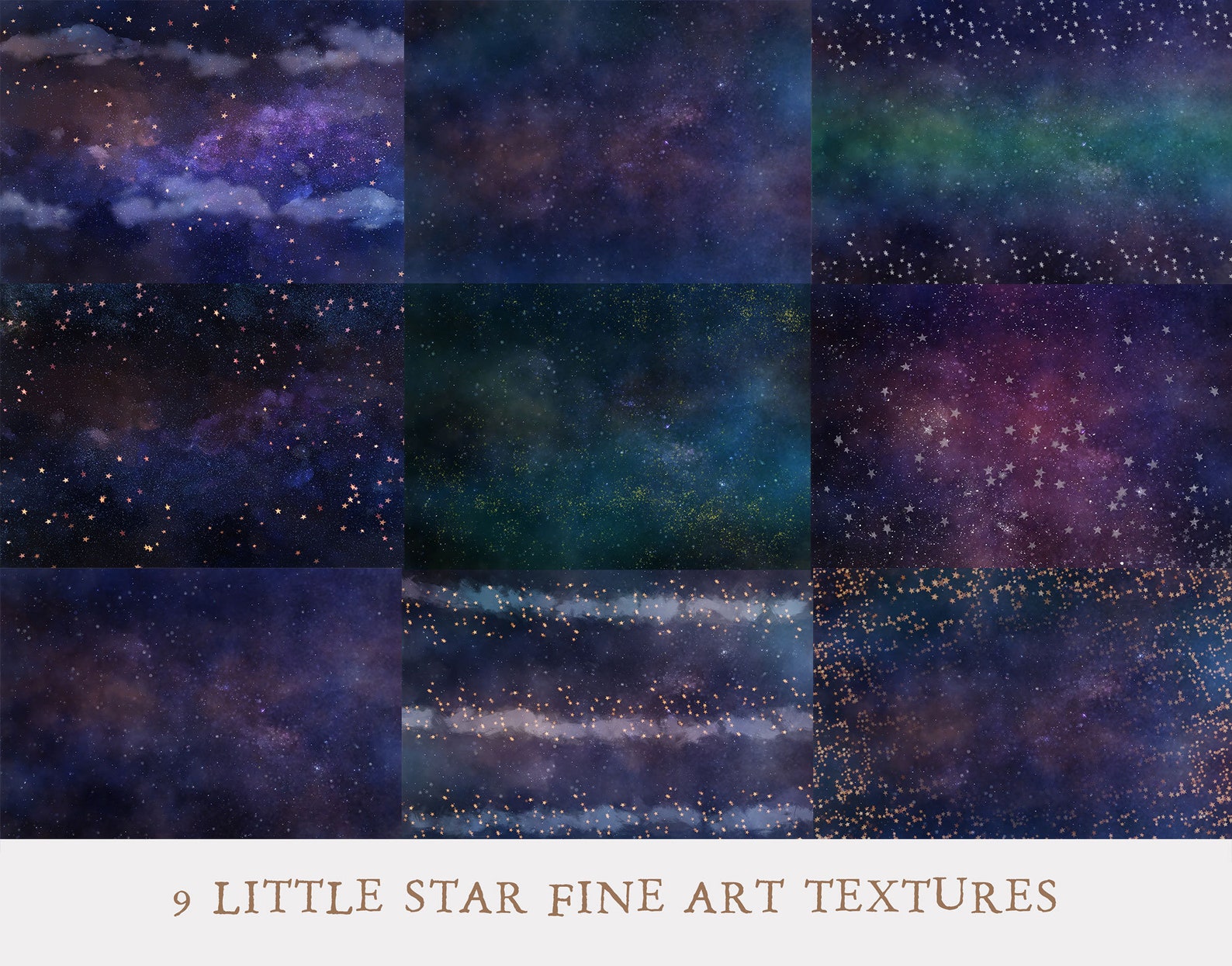 9 Little Star Textures Celestial Background Photo Texture - Etsy UK
