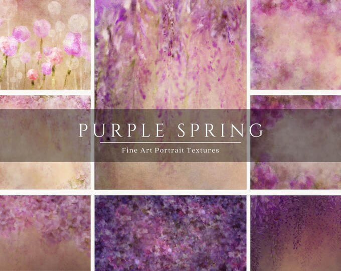 10 Floral Fine Art Textures, Flower Background, Photoshop Overlays ...