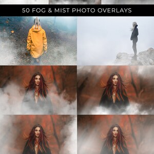 50 Fog and Mist Photo Overlays, Digital Download - Etsy