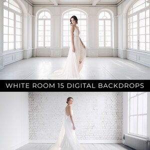 15 White Room Digital Photo Backdrop, Maternity Backdrop Overlays ...