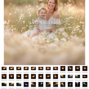 49 Natural Light Photo Overlays for Composite Photography, Lens Flare ...