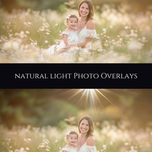 49 Natural Light Photo Overlays for Composite Photography, Lens Flare ...
