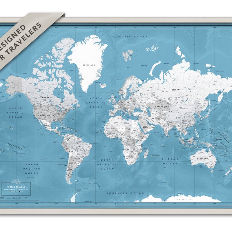 PinAdventureMap - Etsy