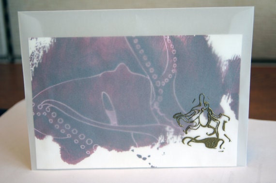 Octopus Painting Tempestuous Octopus Fine Art Giclee | Etsy