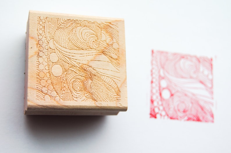 Octopus Stamp - Linework Stamp - Chop Design - Dressed in Colors of ...