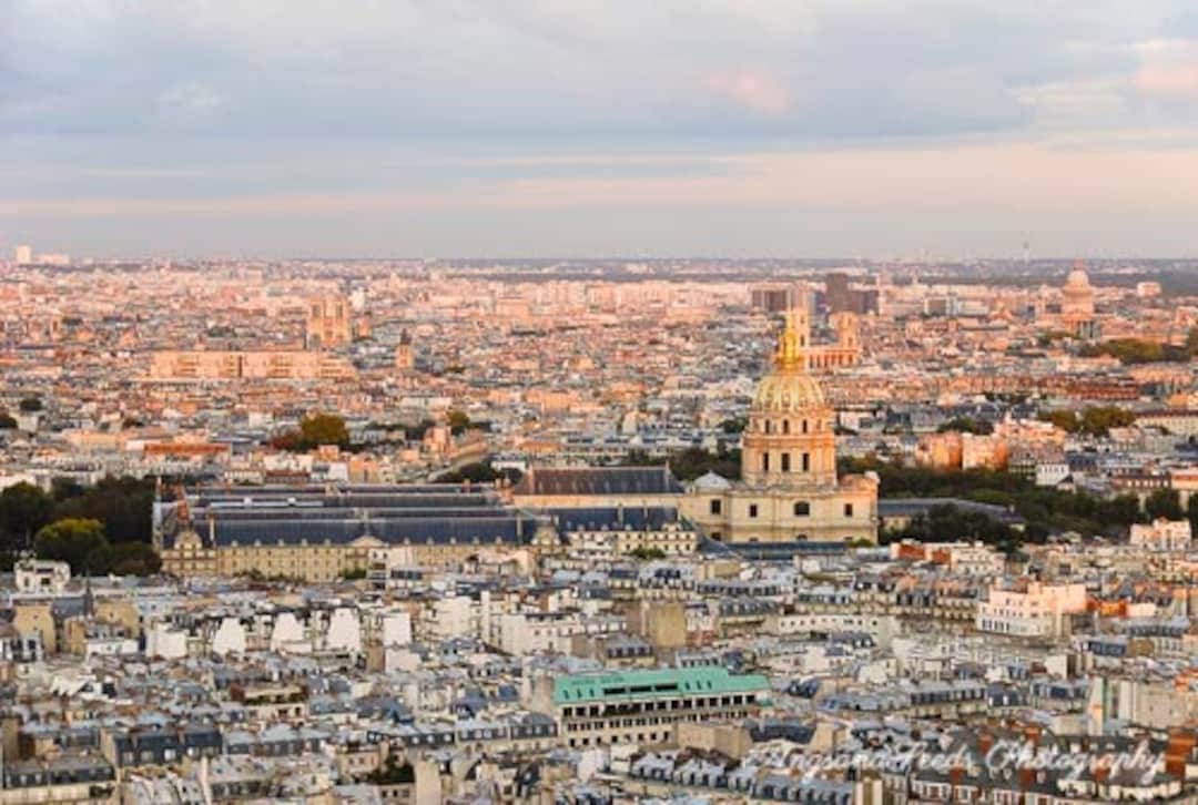 Paris Landscape Photo, Skyline, Architecture, Eiffel Tower, Les ...