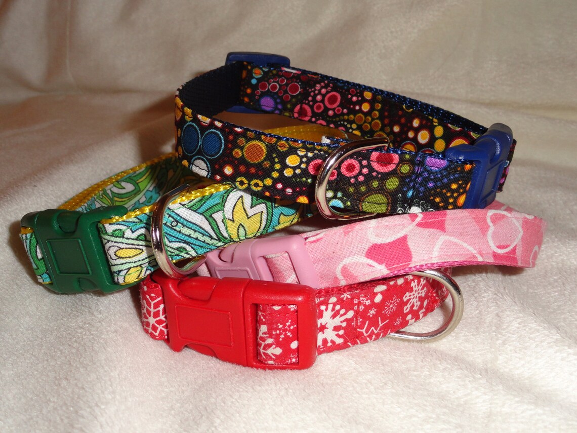 Adjustable custom collar all sizes and widths. YOU pick | Etsy