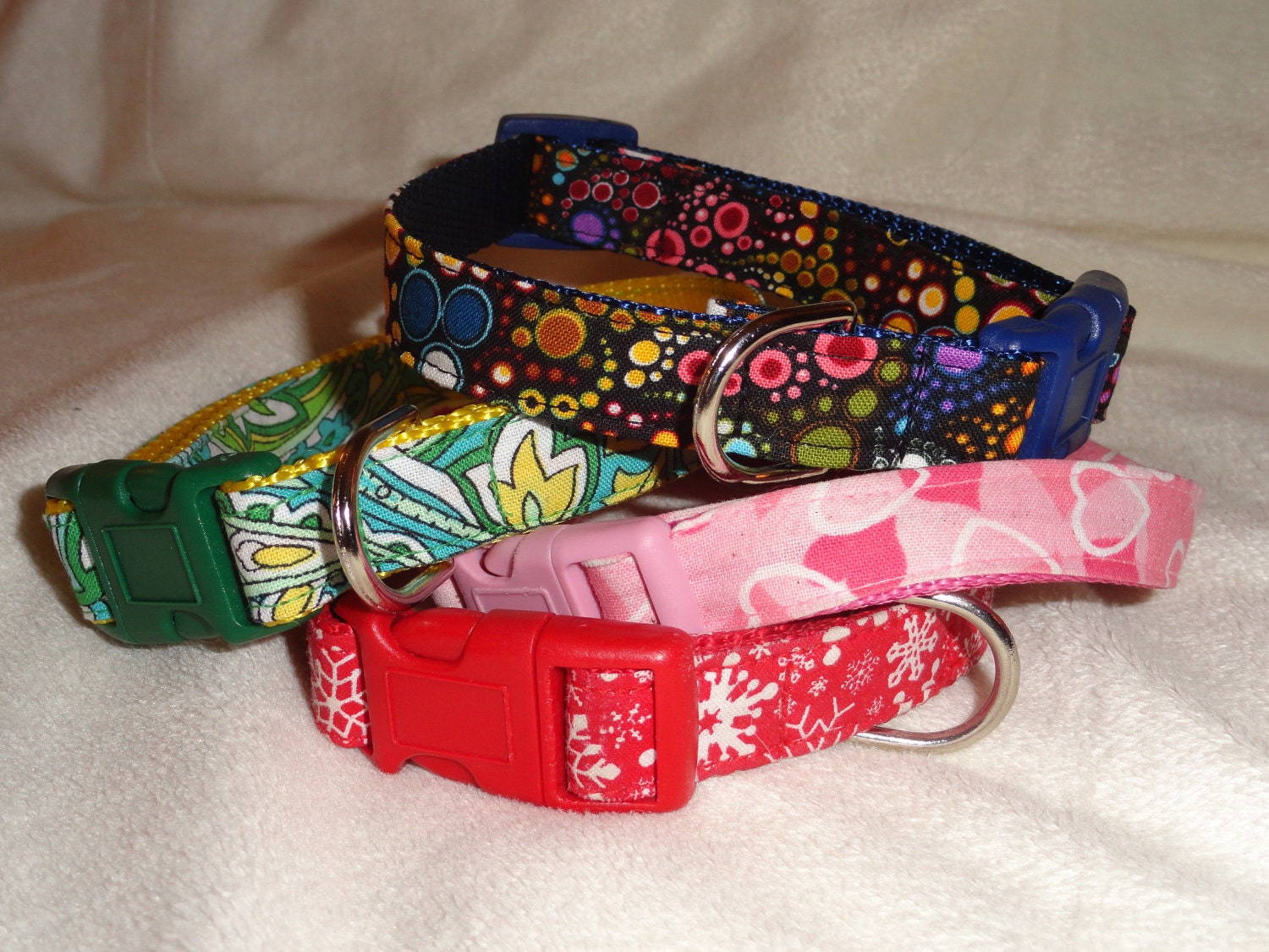 Adjustable custom collar all sizes and widths. YOU pick | Etsy