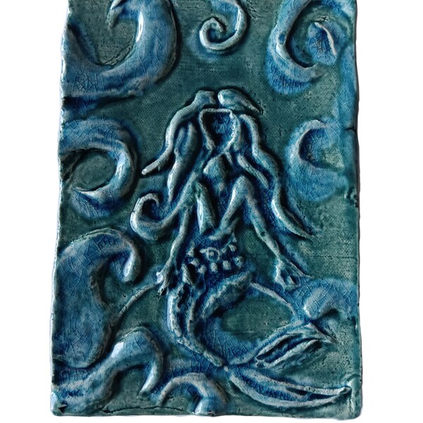 Mermaid Tile - Etsy