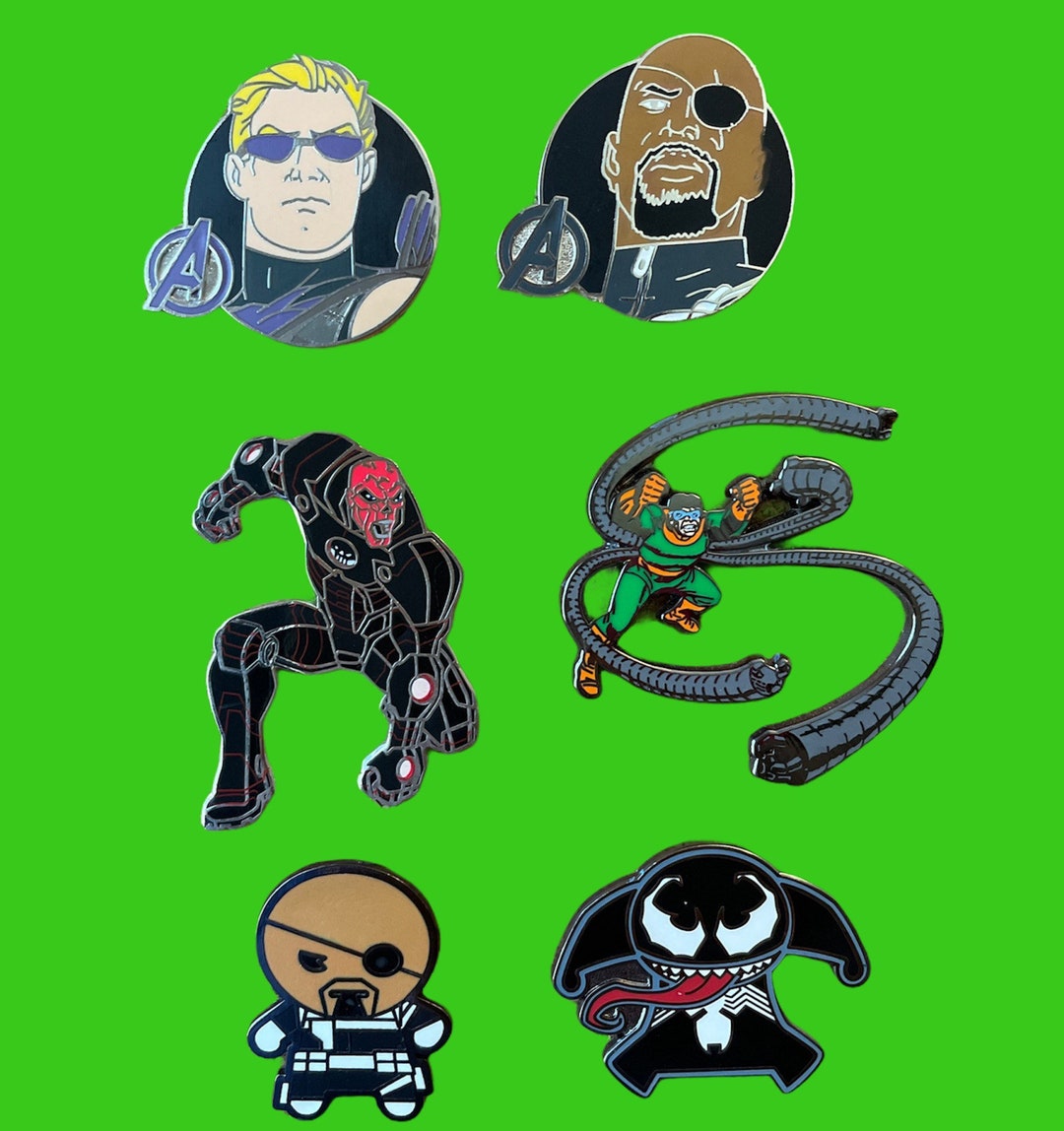 Marvel Pins - Etsy
