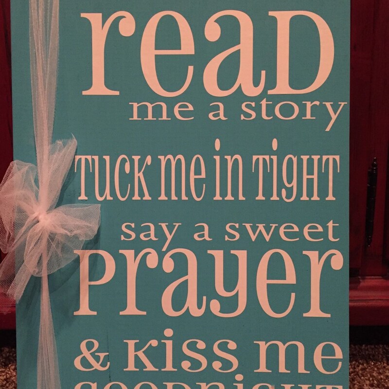 Read Me a Story Sign - Etsy