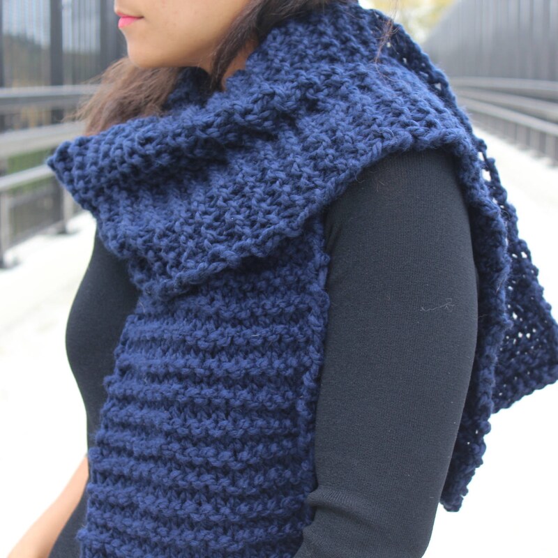 Knit Scarf Handmade - Etsy