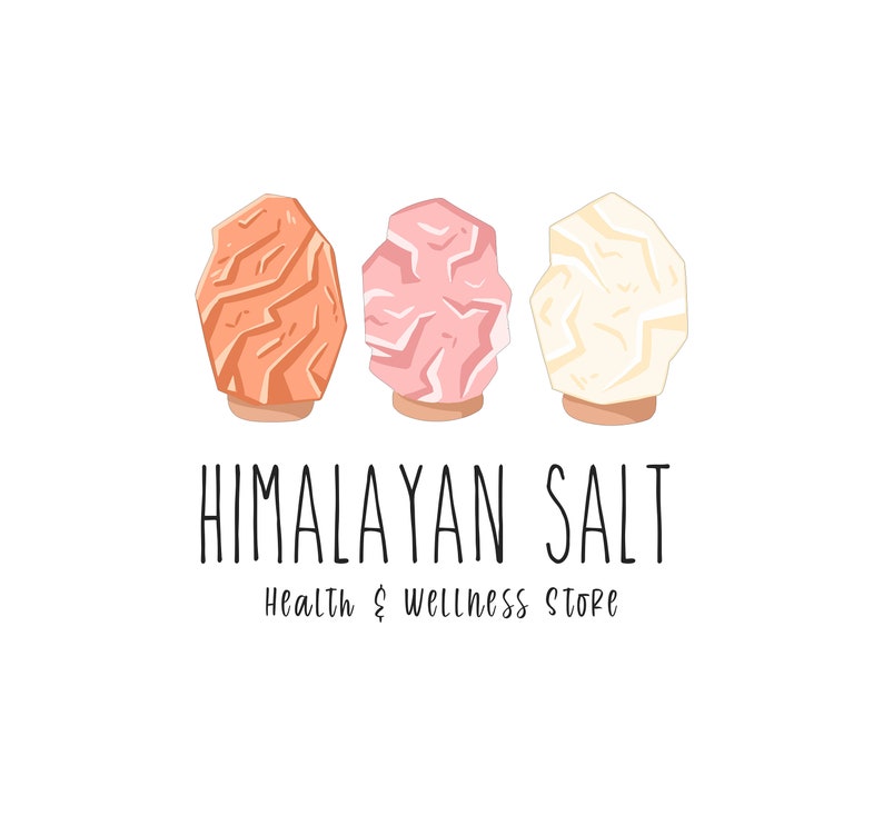 Himalayan Salt Logo Shopify Spiritual Meditation Peace Harmony Balance ...