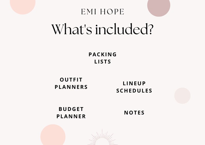 Editable Festival Packing List and More Bundle DIY Logo Rave Travel ...